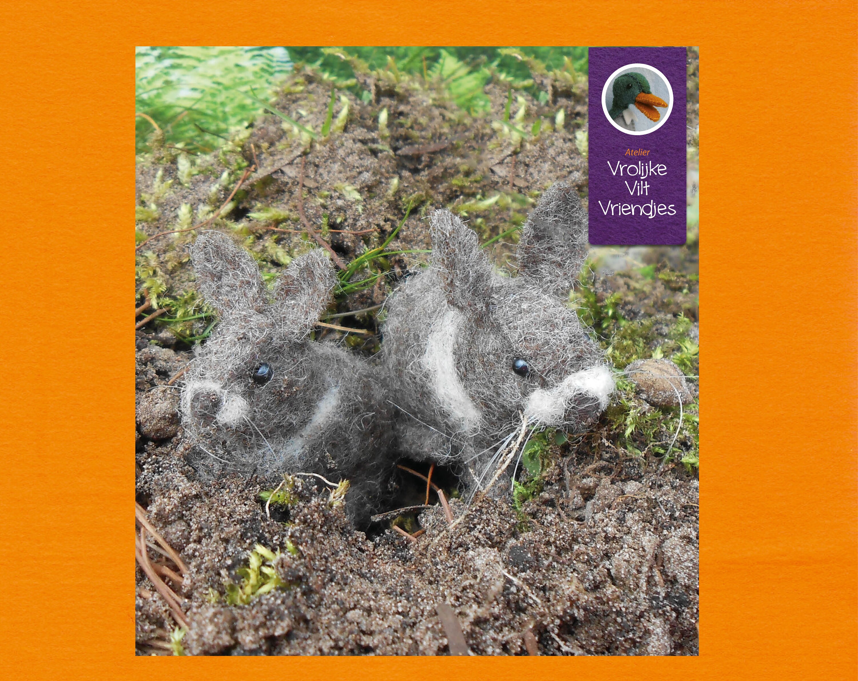 Felt Bunny PDF Pattern & Tutorial in English - Etsy