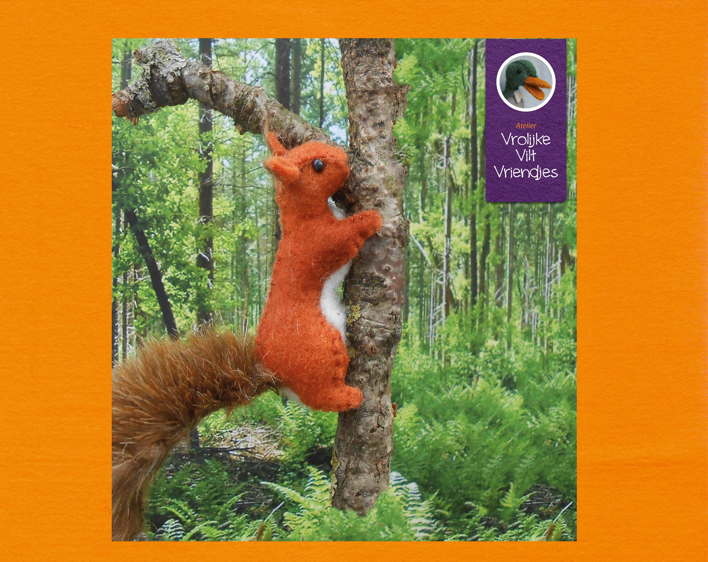 Squirrel PDF Pattern & Tutorial - Etsy