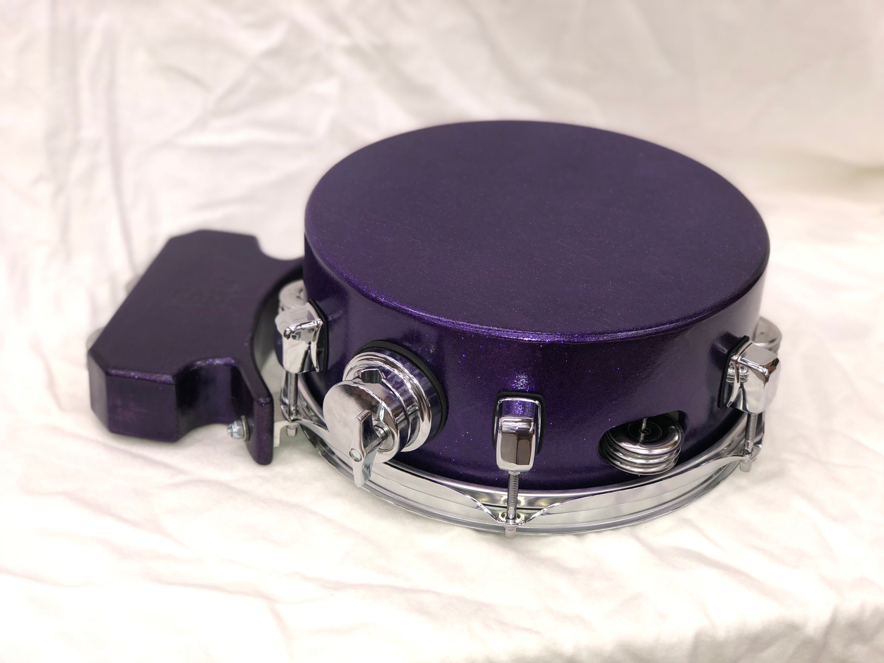 Purple Sparkle Tambo Snare With Rimbourine - Etsy