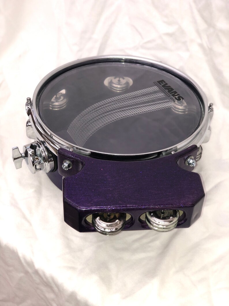 Purple Sparkle Tambo Snare With Rimbourine - Etsy