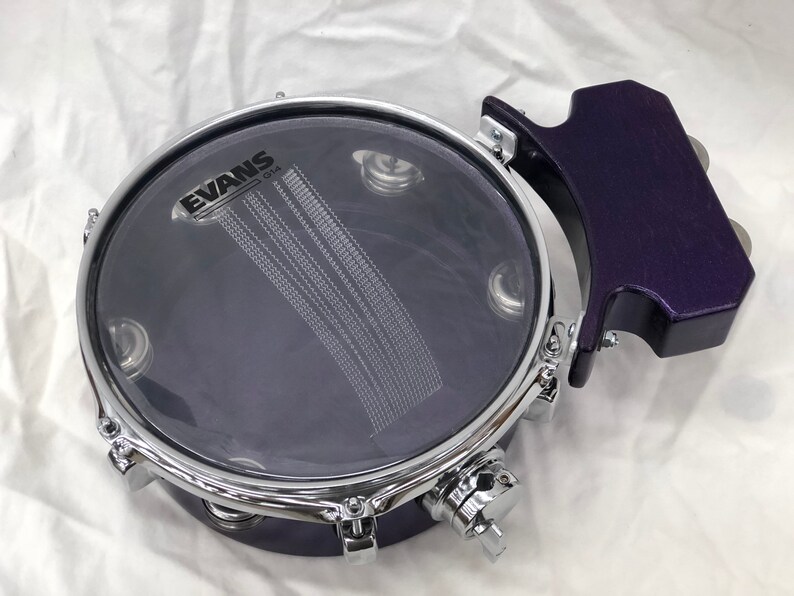 Purple Sparkle Tambo Snare With Rimbourine - Etsy