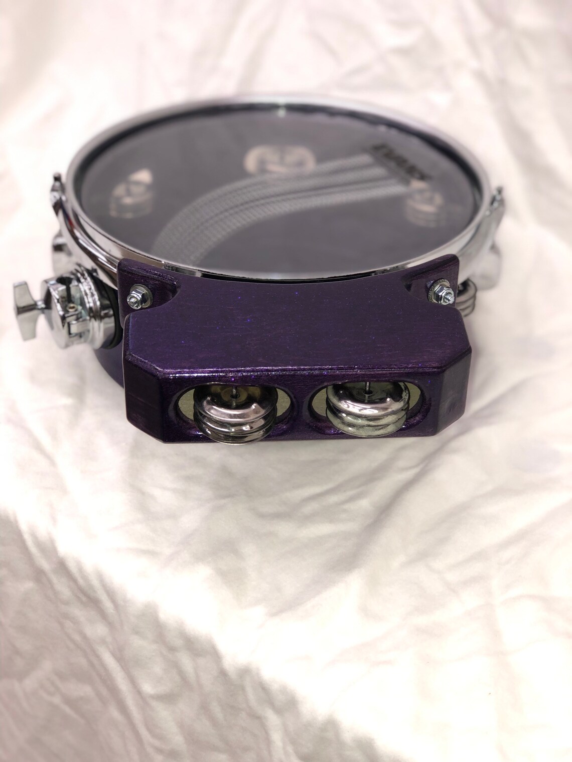 Purple Sparkle Tambo Snare With Rimbourine - Etsy