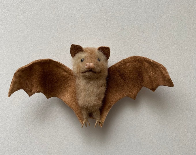 Bumble Bee Bat, Smallest Mammals in the World, Needle Felted, Bat ...
