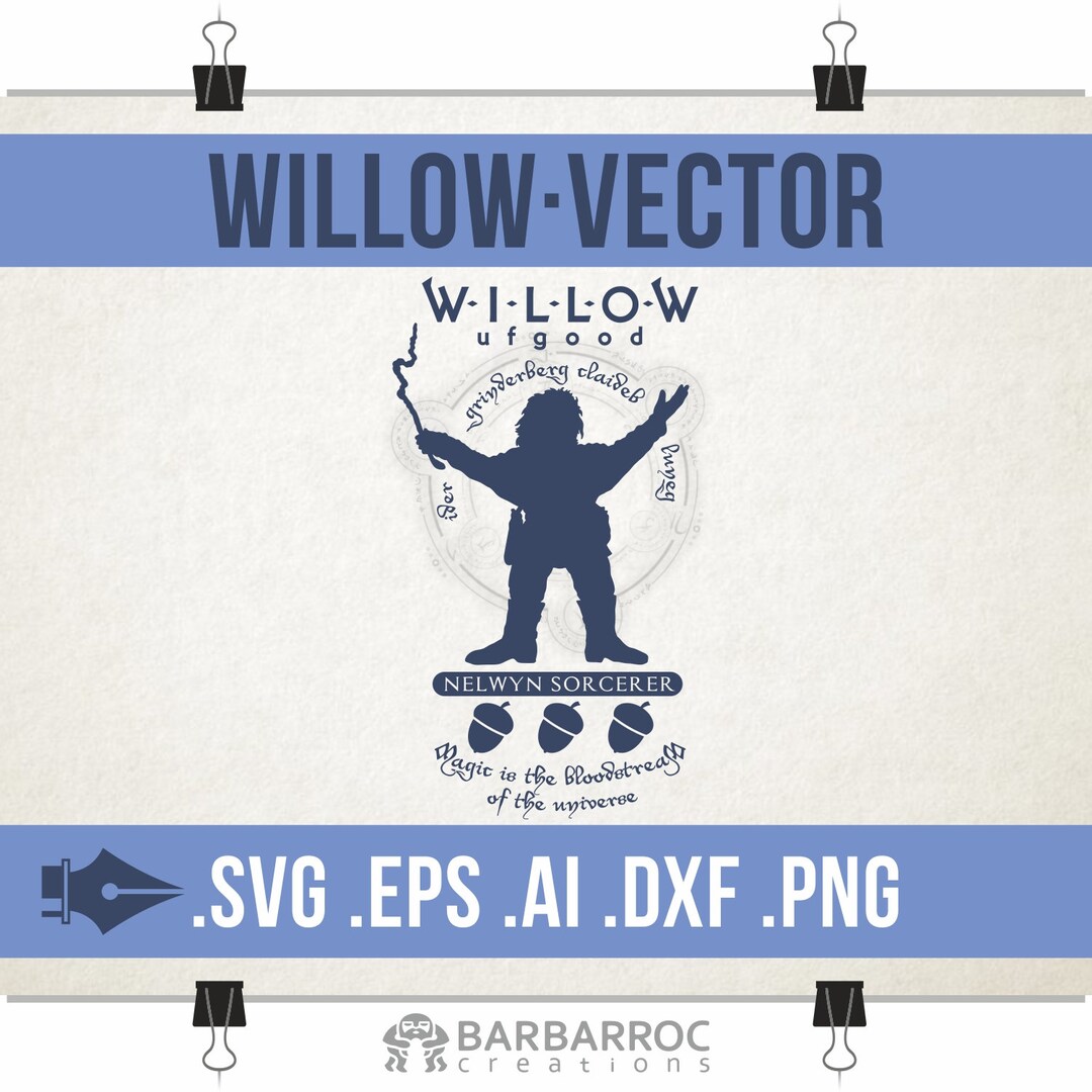 Willow Ufgood, Nelwyn Sorcerer, Vector Design, Image, Icon, SVG EPS DXF ...