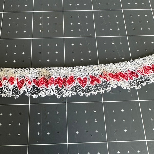 Heart Lace Trim - Etsy