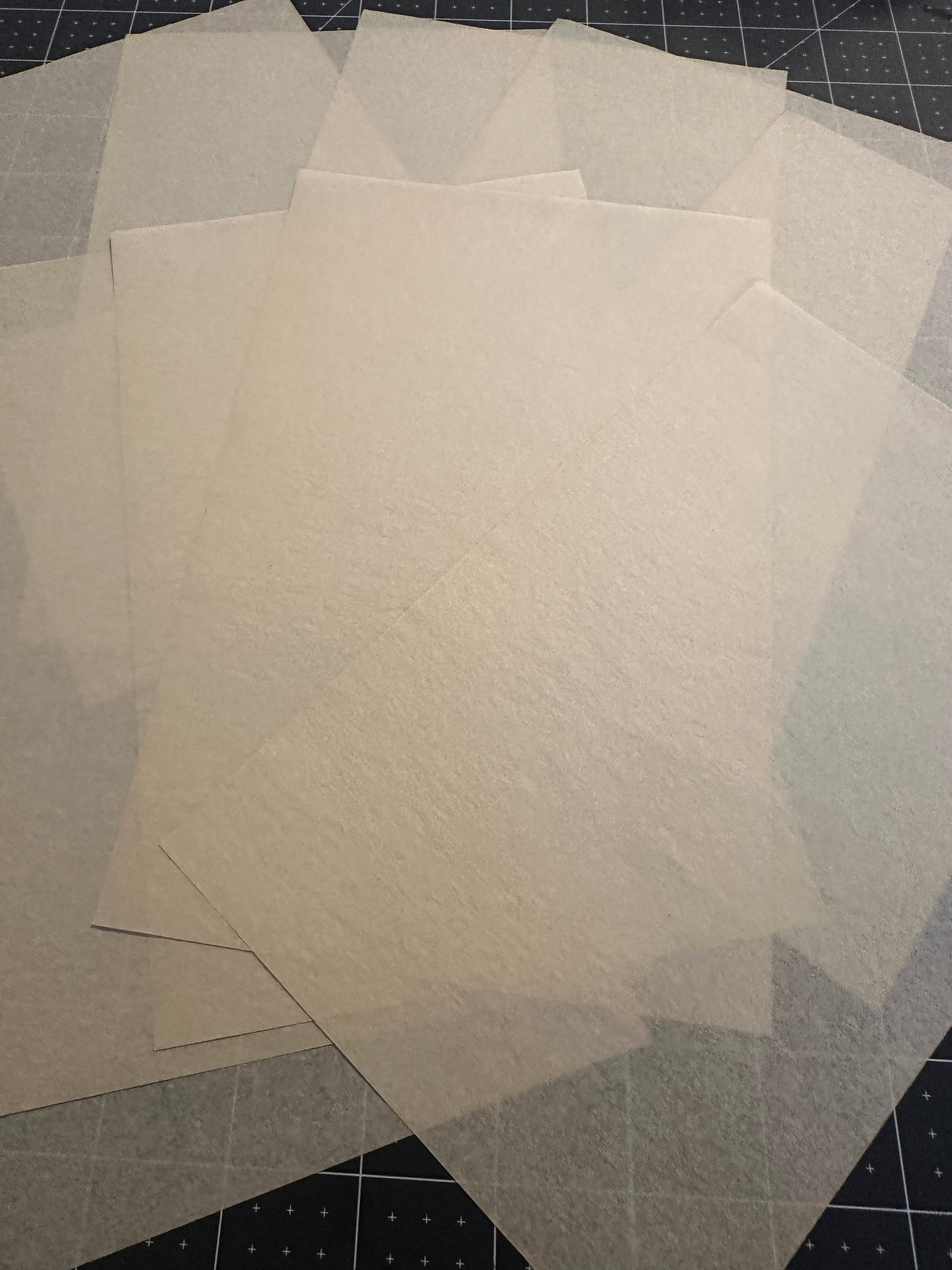 Vintage Onion Skin Cockle Paper 10 Sheets 8.5" X 5.5" Junk Junk ...