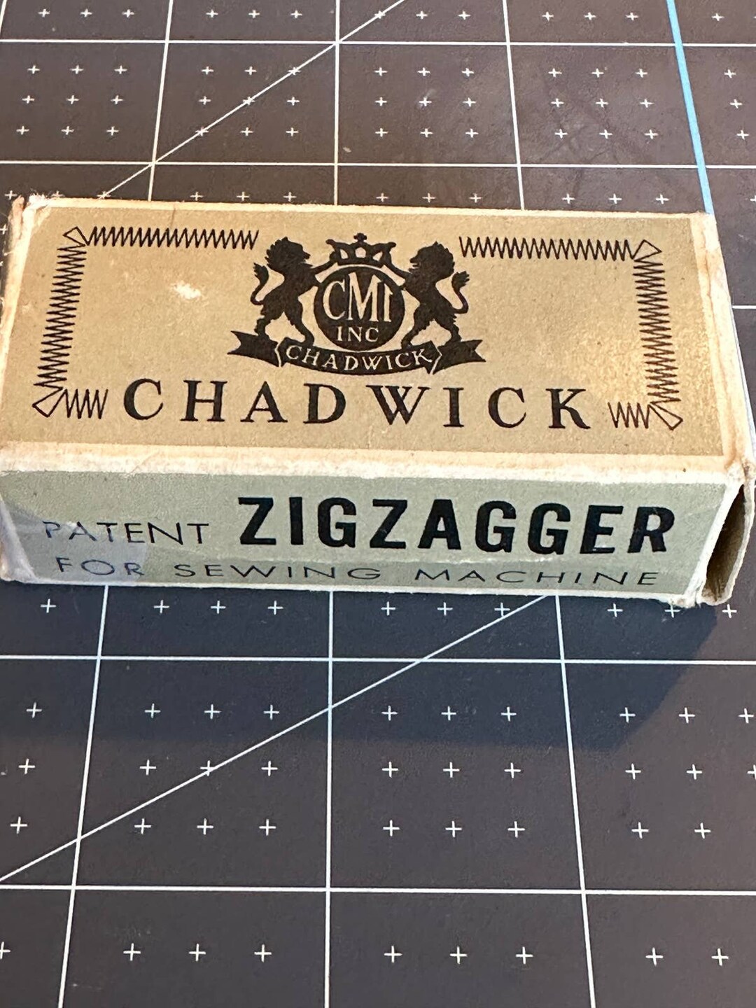 Vintage Chadwick Zigzagger Sewing Machine Attachment in Box - Etsy