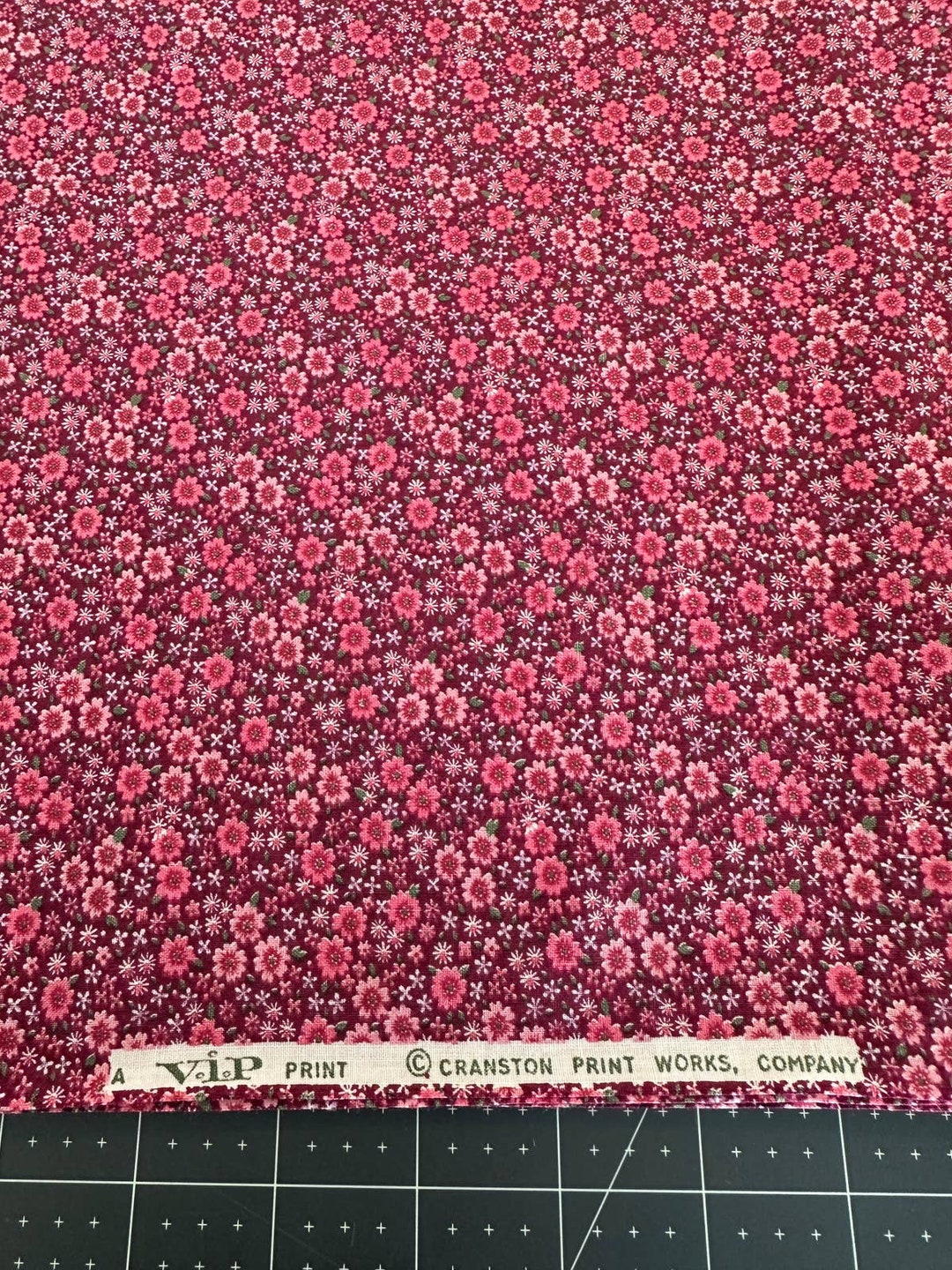 Vip Cranston Pink Floral Fabric Print BTHY - Etsy