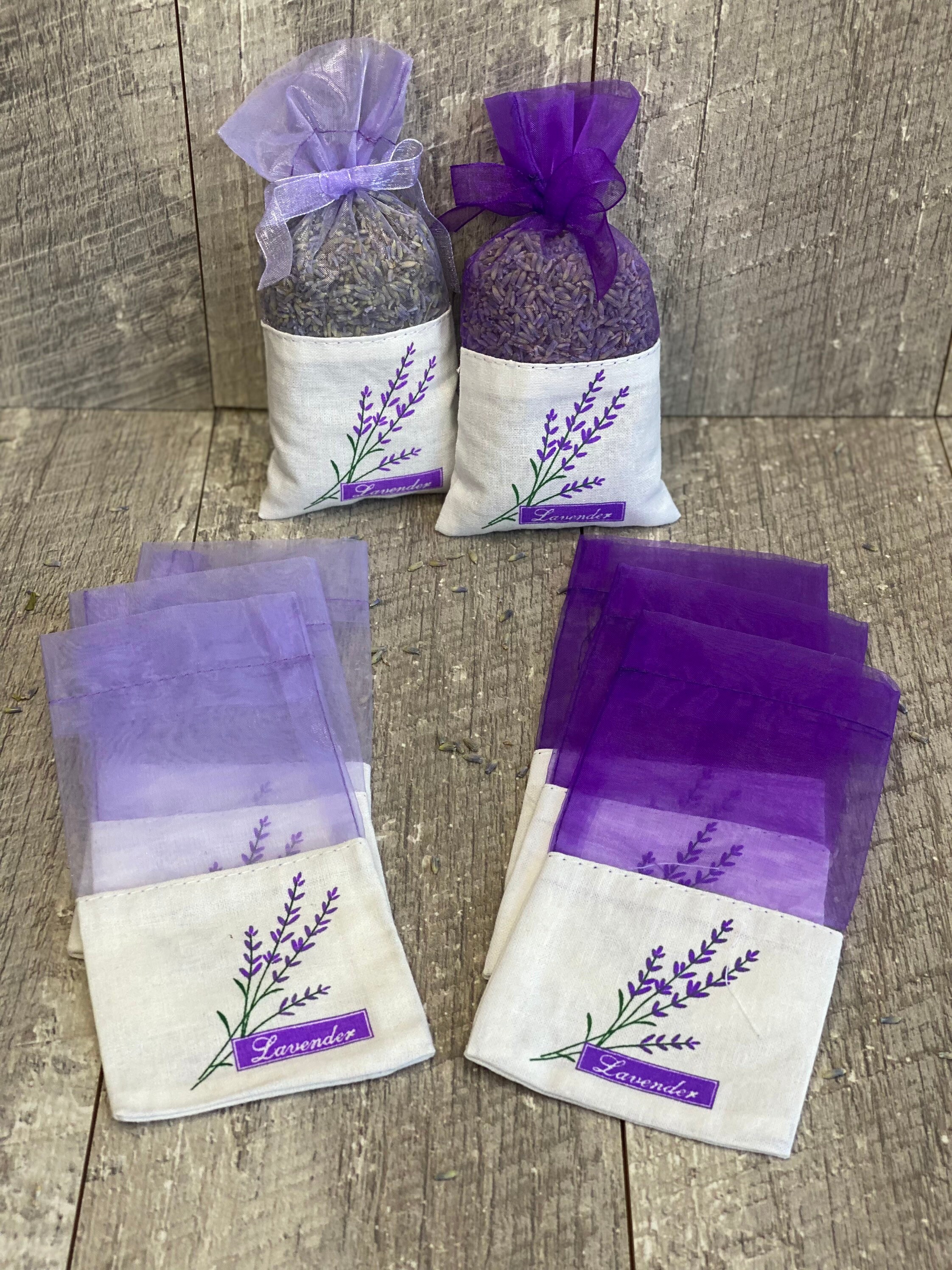 Dried Lavender Sachet Bags Draw String Bags Bulk Options - Etsy
