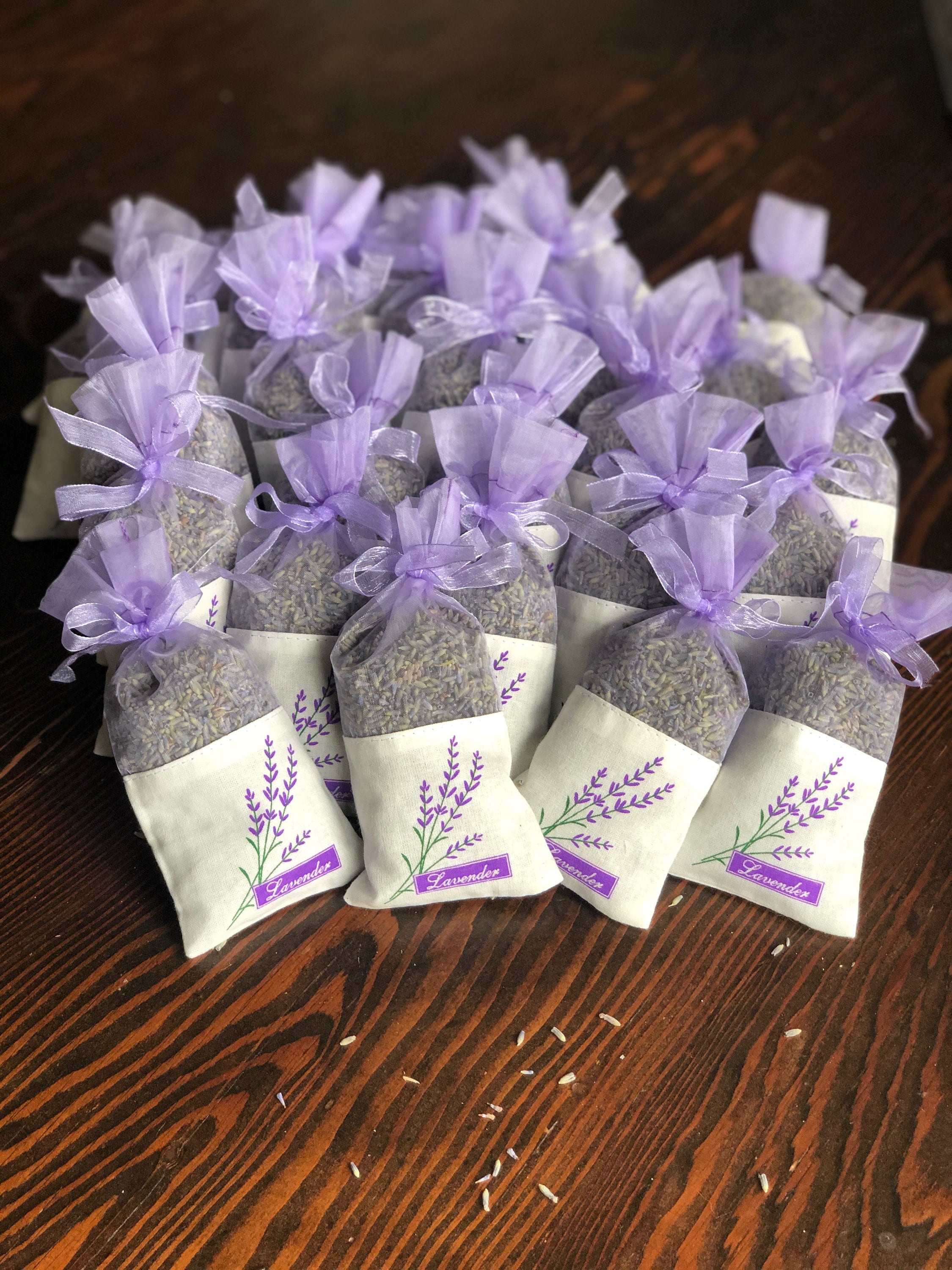 Dried Lavender Sachet Bags Draw String Bags Bulk Options - Etsy
