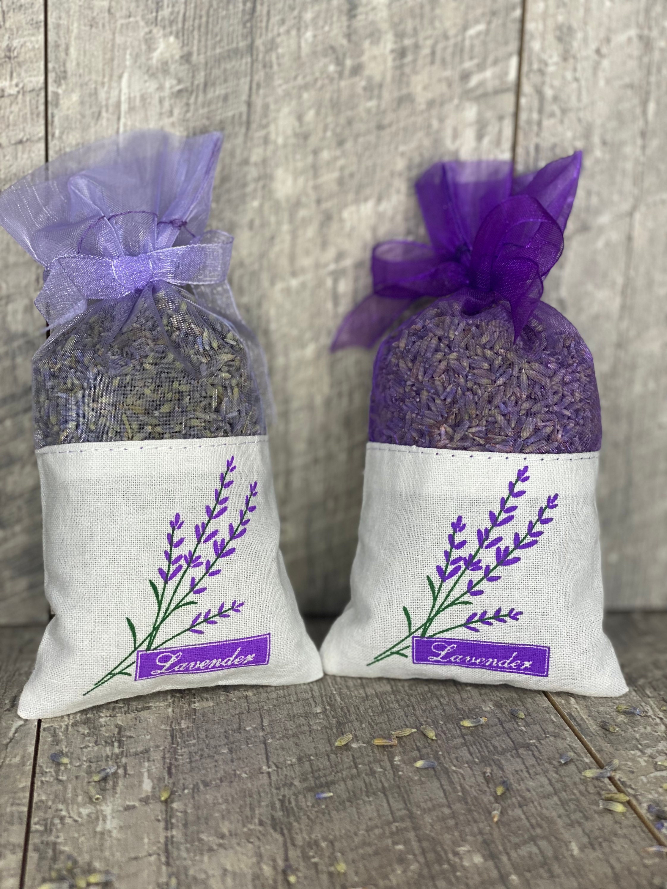 Dried Lavender Sachet Bags Draw String Bags Bulk Options - Etsy
