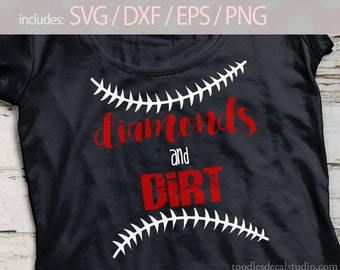 Baseball diamond svg | Etsy