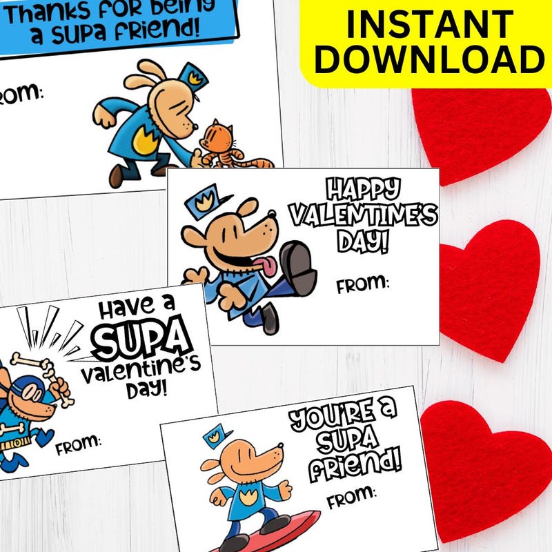 Dogman Valentine Cards - Etsy