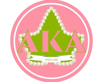 Aka sorority svg | Etsy