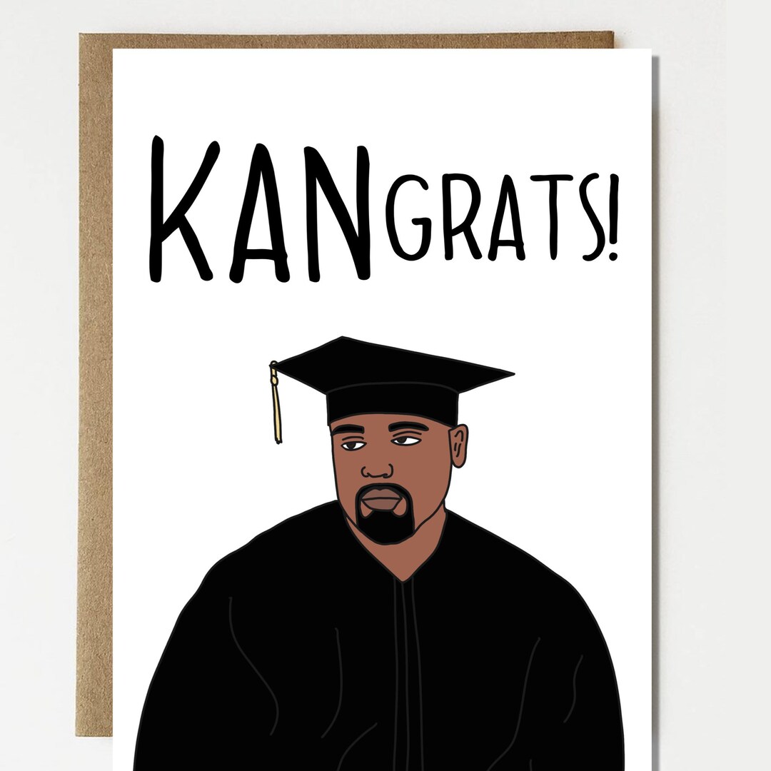 Funny Kangrats Graduation Card, Congratulations,congrats, Humor ...