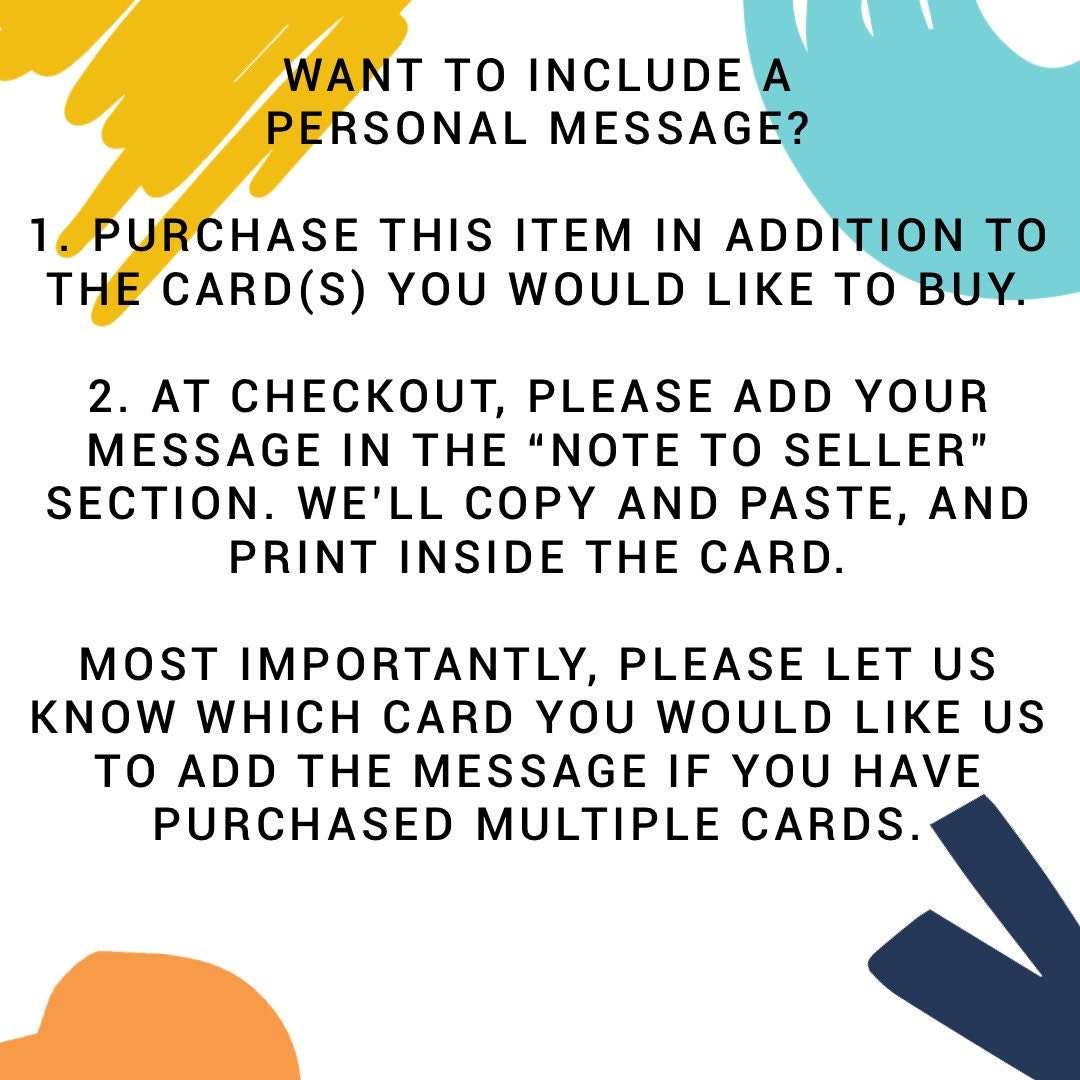 Add a Personalized Message Purchase This Item and add | Etsy