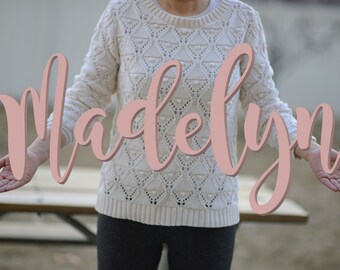Madelyn Name Sign - Etsy