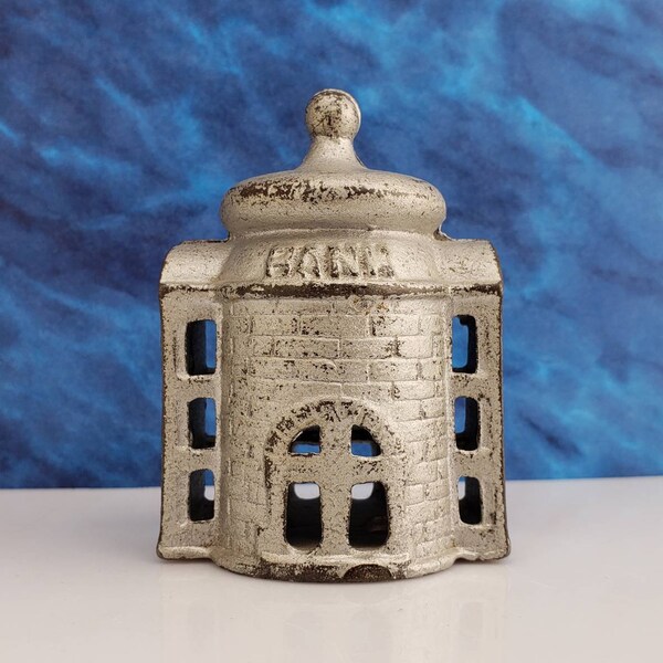 Cast Iron Still Bank Building - Etsy