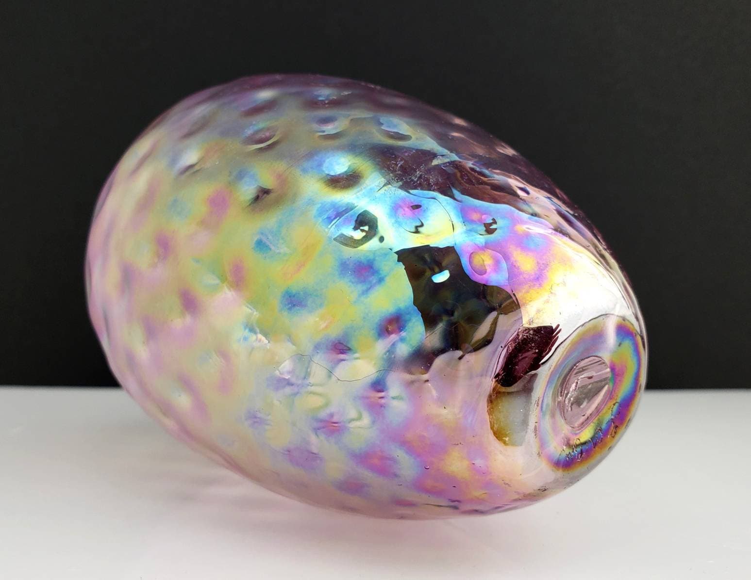 Gary Levi Intaglio Levay Glass Studio of Illinois Pink | Etsy