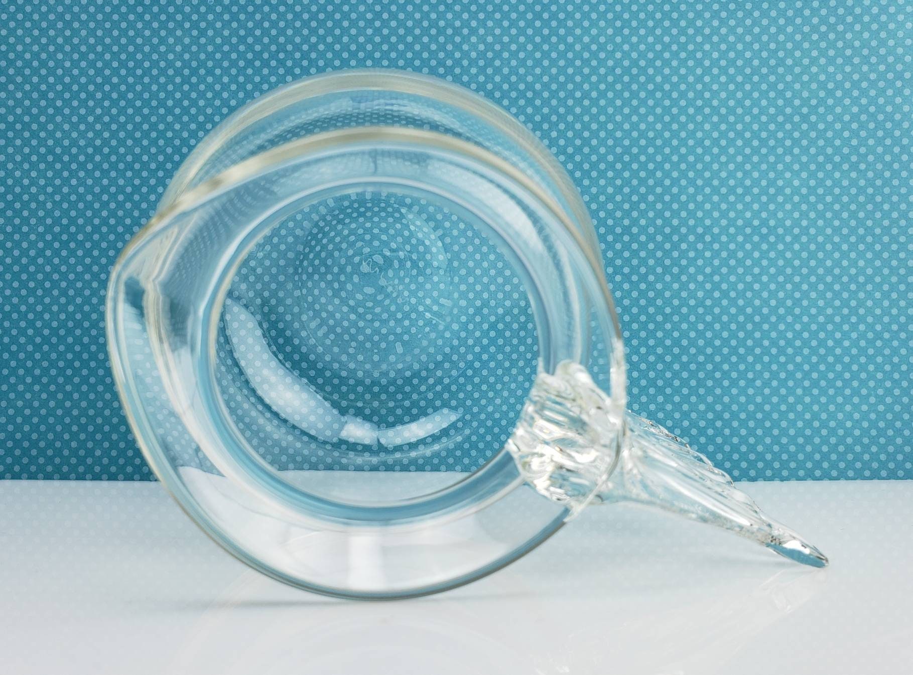 Steven Newell Art Glass Wing Juglet Clear Jug Pitcher Creamer | Etsy