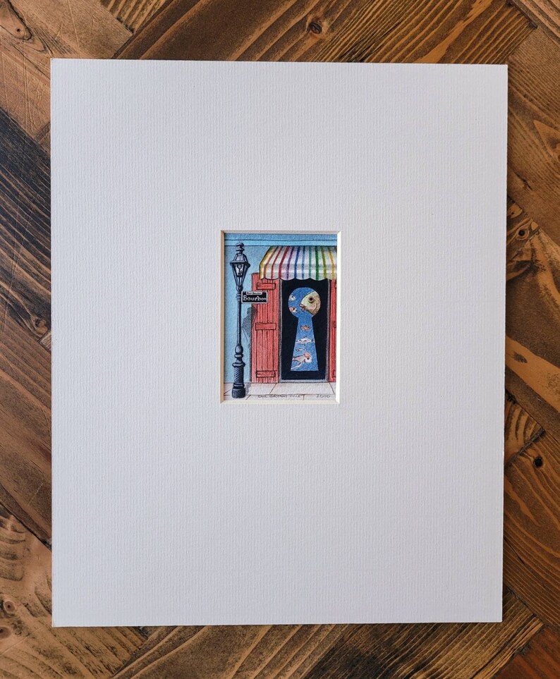 2000 Gail Bryant Fillé 1952 Original Miniature Watercolor - Etsy