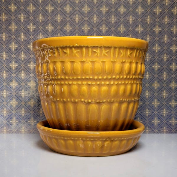 Mccoy Pottery Flower Pots - Etsy