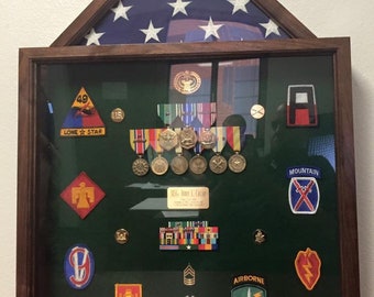 Military shadow box | Etsy