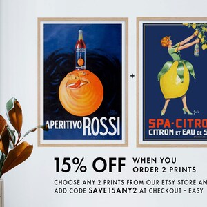 Aperol Spritz Italy, Advertising Poster, Italy Retro Print, Aperitivo ...