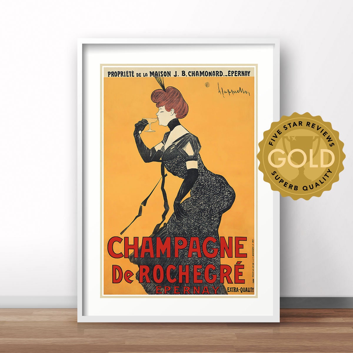 Vintage French Champagne Posters