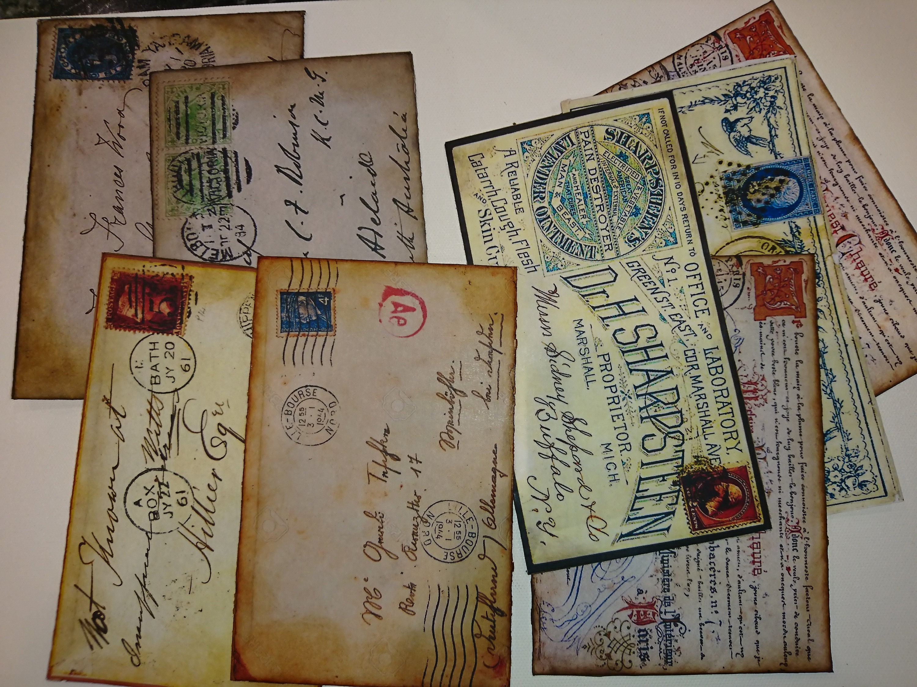 Antique Envelopes - Etsy