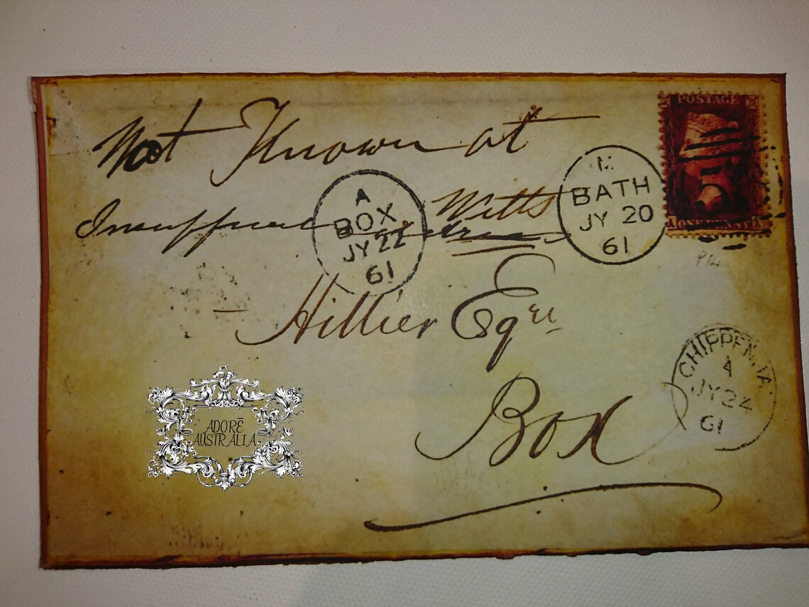 Antique Envelopes - Etsy