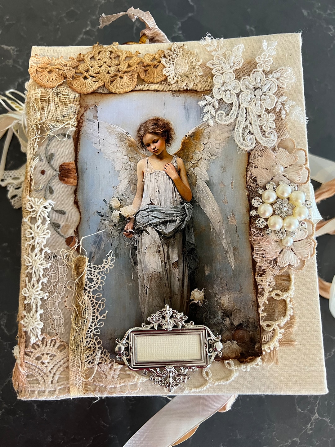 Archival Keepsake Angel Themed Journal - Etsy