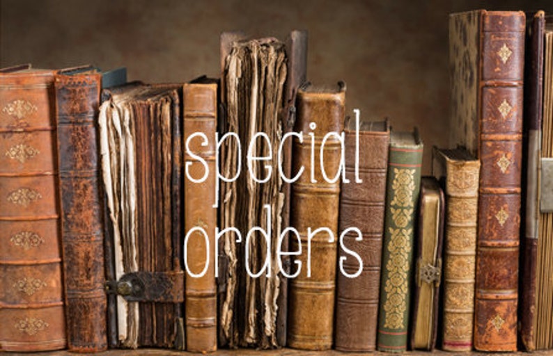 Special Orders for Journals - Etsy