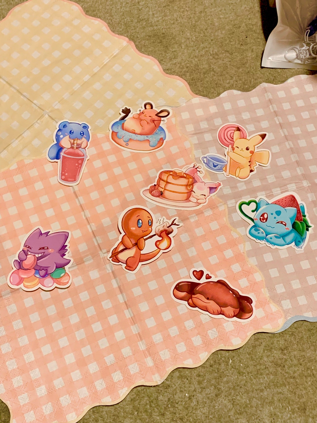 Kawaii Pokémon Stickers Sweets Collection Vol. 1 New Redesigns and NEW ...