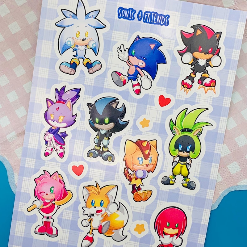 Sonic Idw Sticker - Etsy