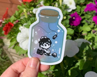 Omori Sunny Basil Vinyl Sticker - Etsy