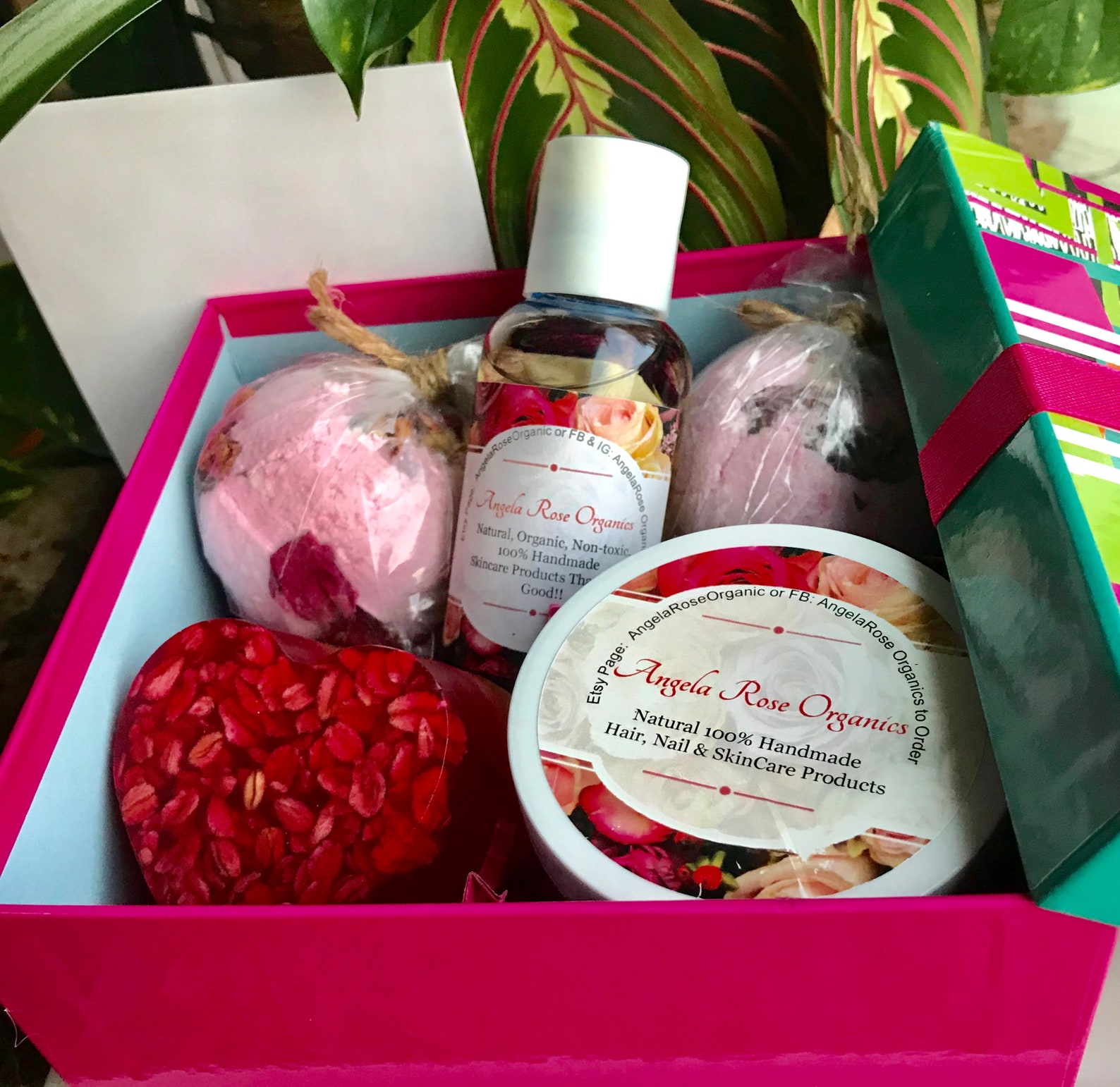 Pamper Her Gift Box Set Handmade Skincare Gift Box for - Etsy