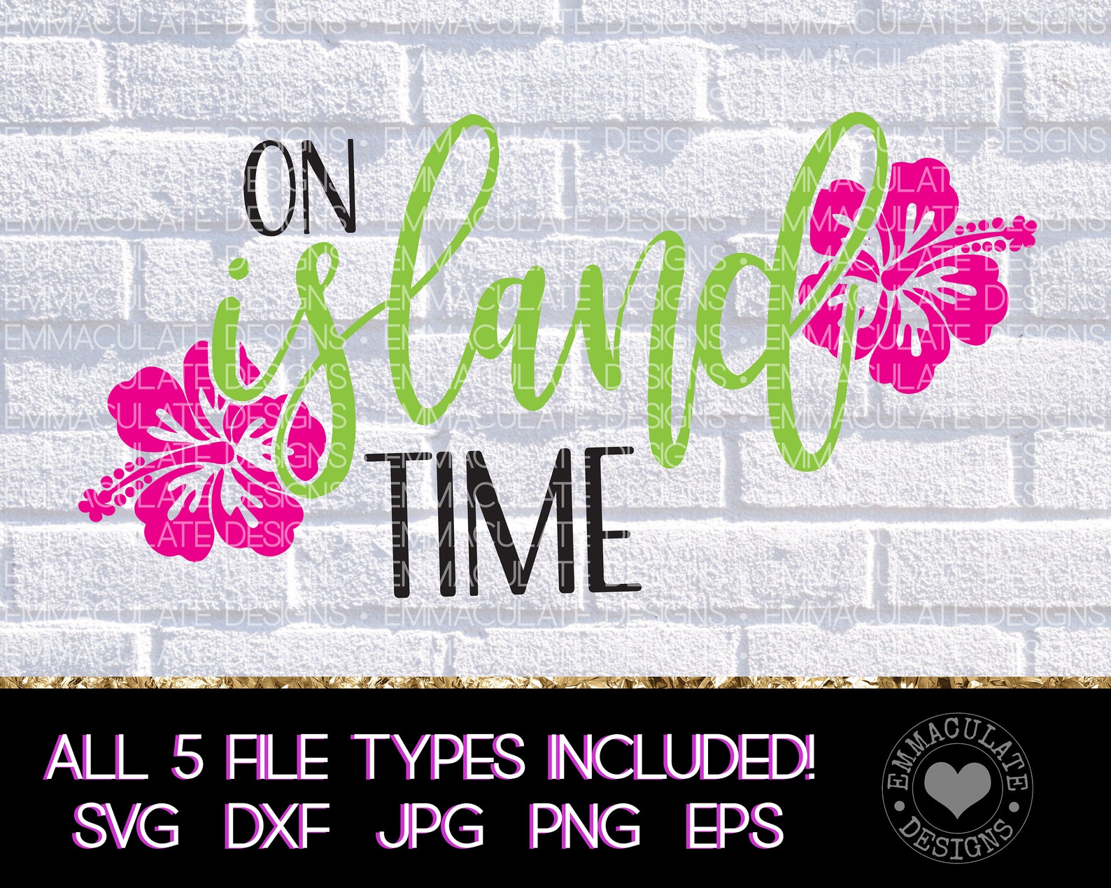 On Island Time SVG Summer Svg Summer Fun Beach Svg - Etsy UK
