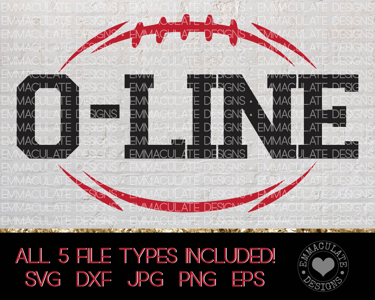 O-line SVG Football SVG Offense Svg Football Offense - Etsy