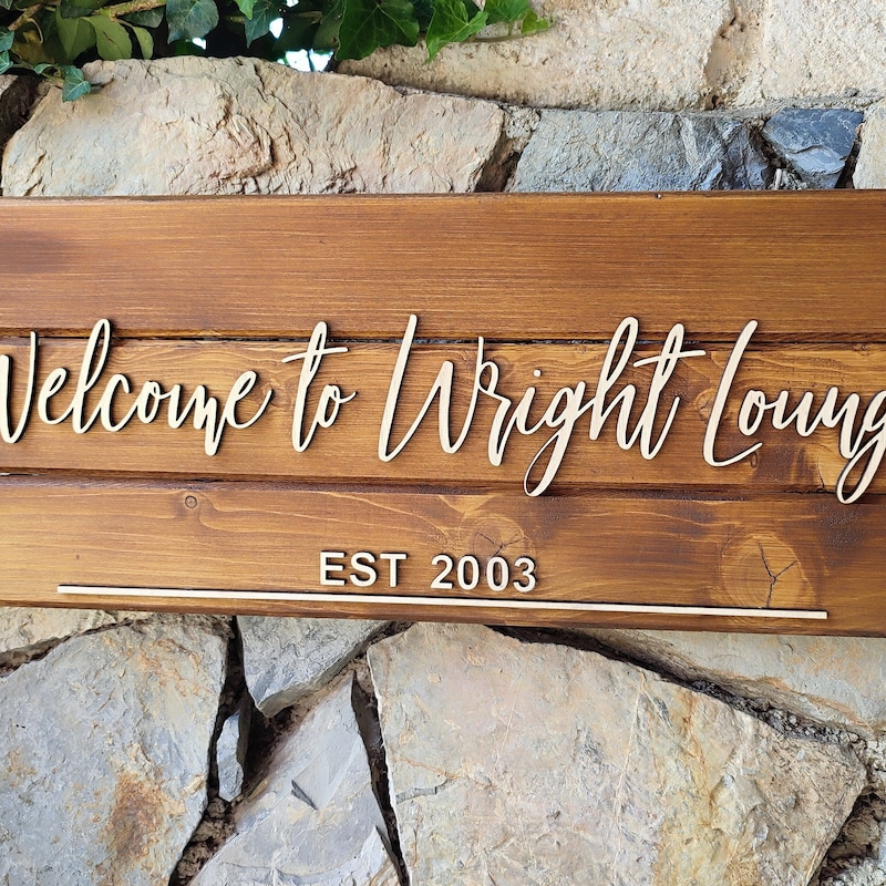 Theater Room Sign - Etsy