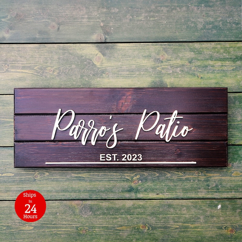 Patio Signs - Etsy