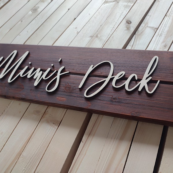 Deck Signs - Etsy