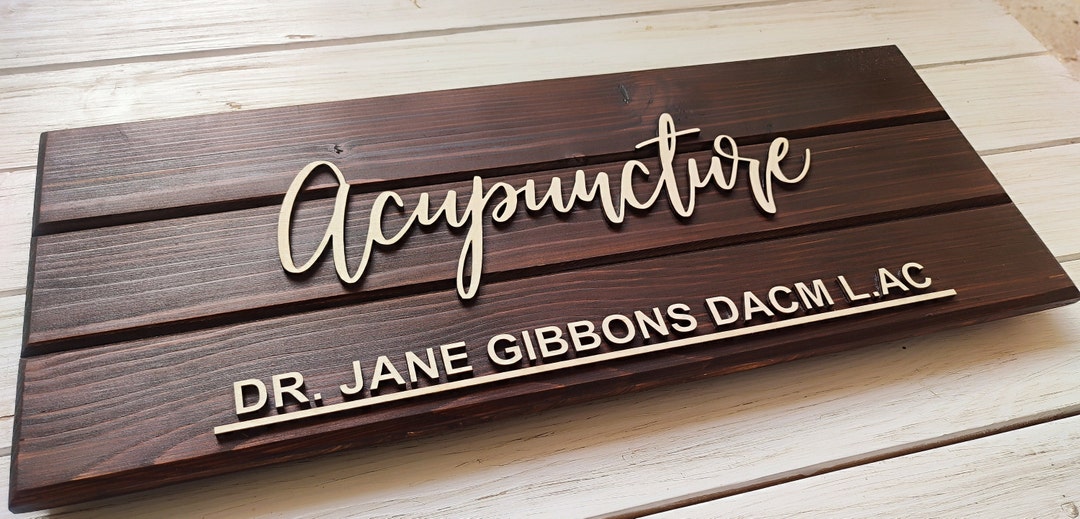 Personalized Doctor Name Door Sign, Custom Doctor Door Hanger,wooden ...