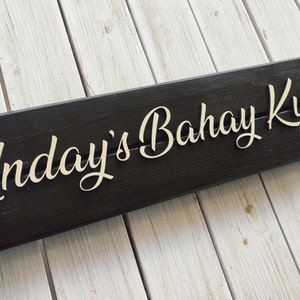 Bahay Kubo Wooden Sign, Filipino Wall Decor, Tagay Philippines Cheers ...