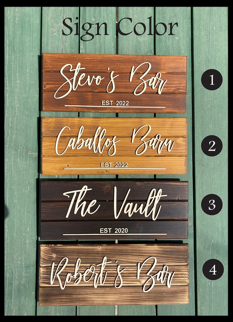 Personalized Basement or Upstairs Sign – Custom Family Room Wall Art ...
