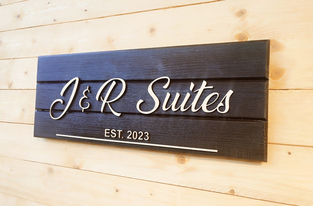Personalized Apartment or Condo Sign – Custom Suites Decor ...