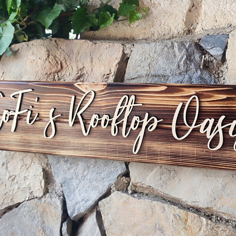 Wood Burned Sign - Etsy