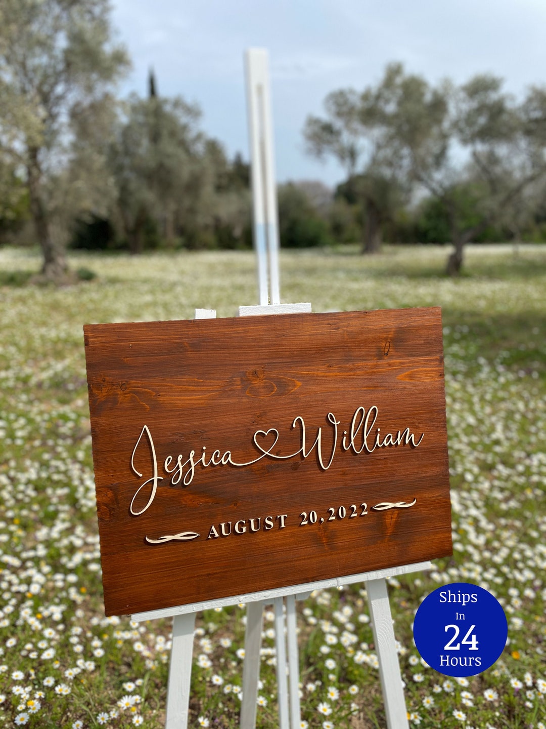 Custom Wedding Welcome Sign, Wedding Guest Book Alternative , Wedding ...