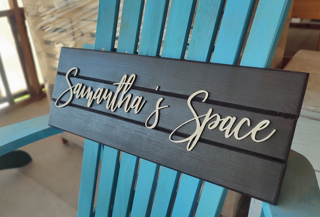 Personalized Deck Sign, Family Gift, Backyard Sign, Custom Sign, His ...