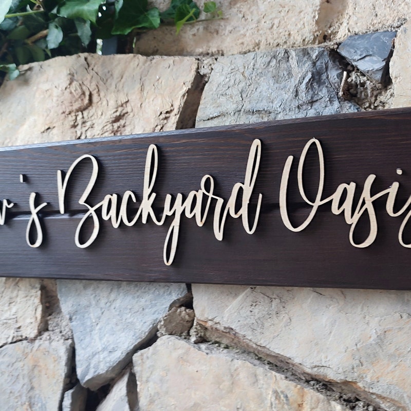 Custom Outdoor Sign - Etsy
